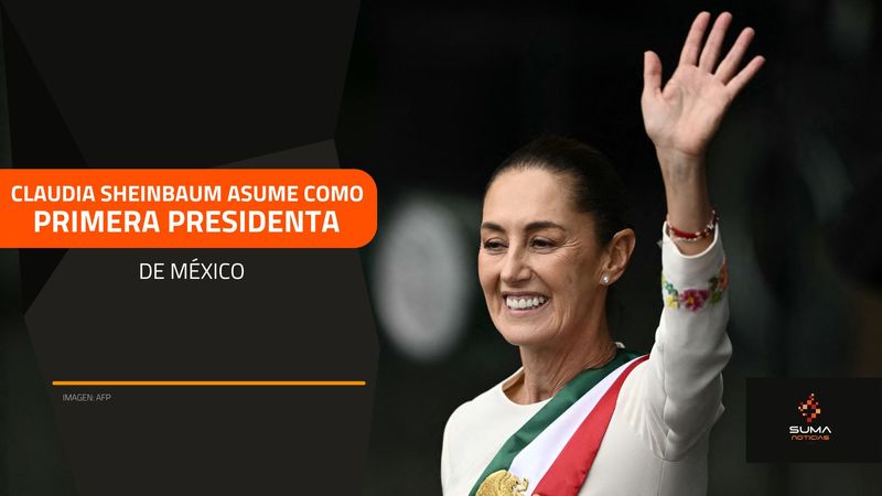 SUMA Noticias - Claudia Sheinbaum asume como primera presidenta de México